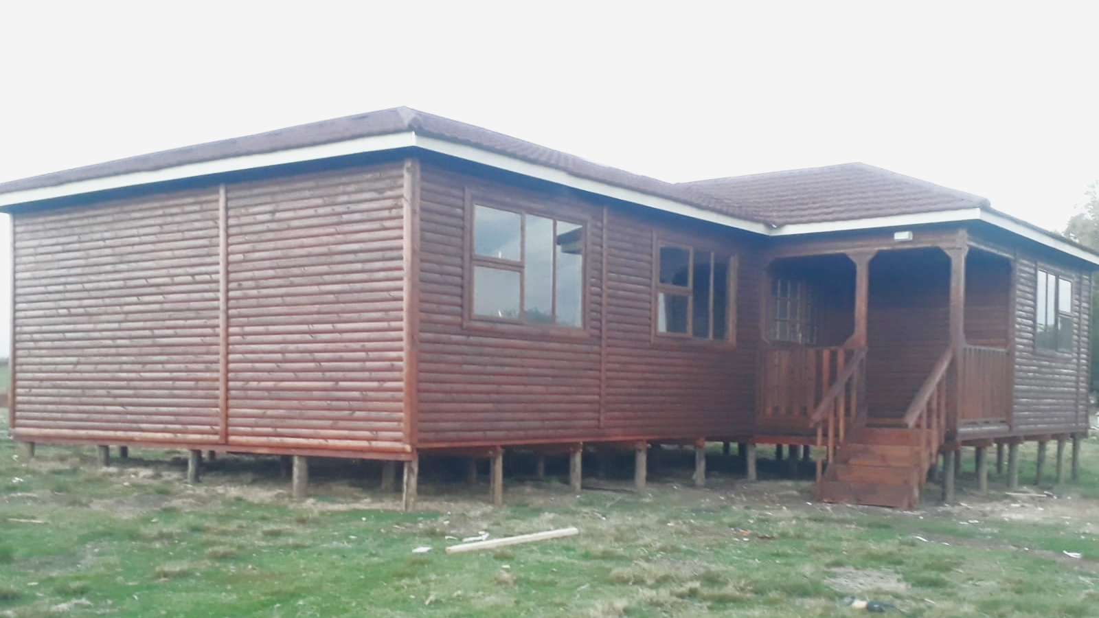 90m² Three Bedroom Log Cabin - JRK Wendys & Timber Projects